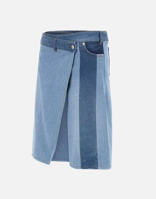 Coperni Spliced Denim Skirt