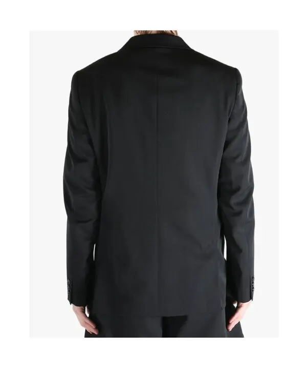Comme Des Garçons Double-breasted Wool Jacket
