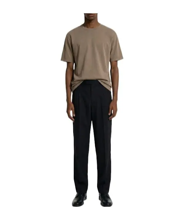THE ROW Steven Cotton T-shirt Light Sepia - Brown