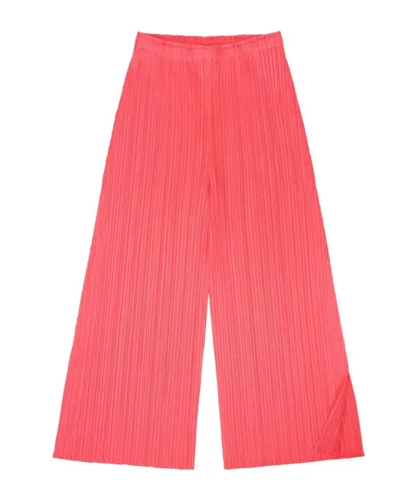 PLEATS PLEASE BY ISSEY MIYAKE Wide-leg Pleated Trousers