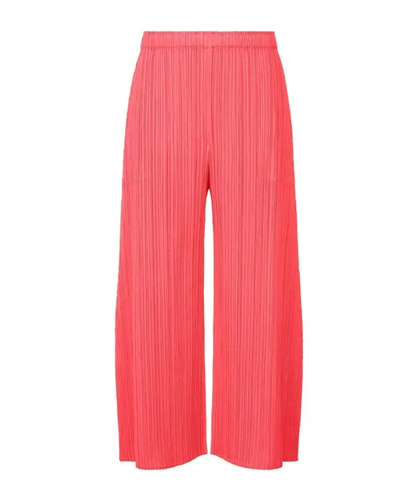 Issey Miyake Wide-leg Pleated Trousers