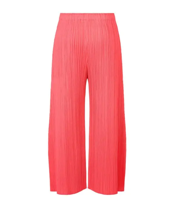Issey Miyake Wide-leg Pleated Trousers