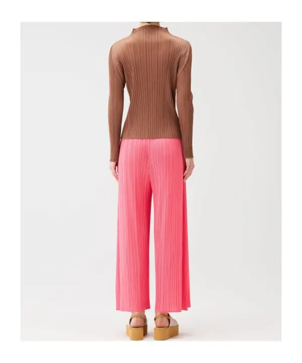 Issey Miyake Wide-leg Pleated Trousers