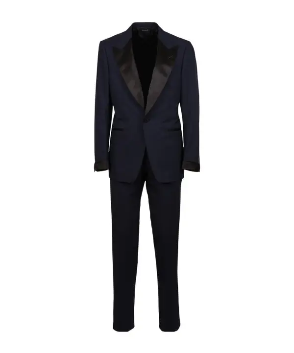 TOM FORD Wool Two-pieces Suit - Black