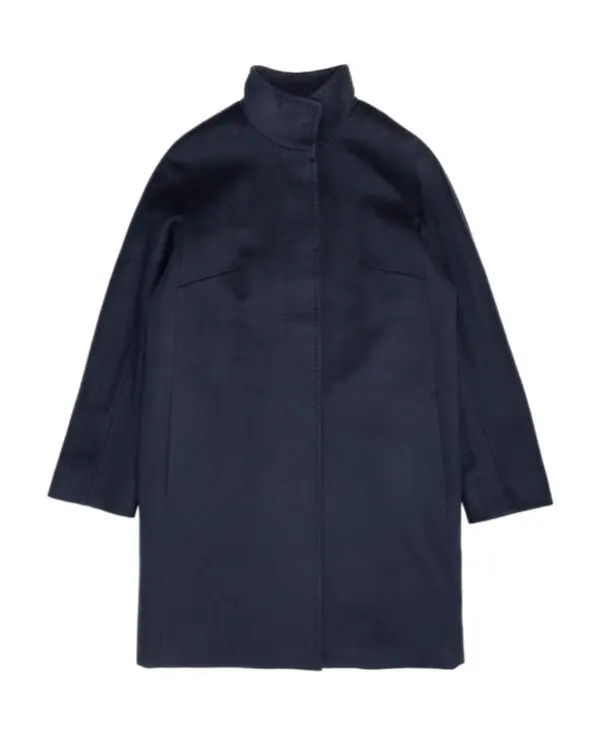 Max Mara Long-sleeved Coat - Blue