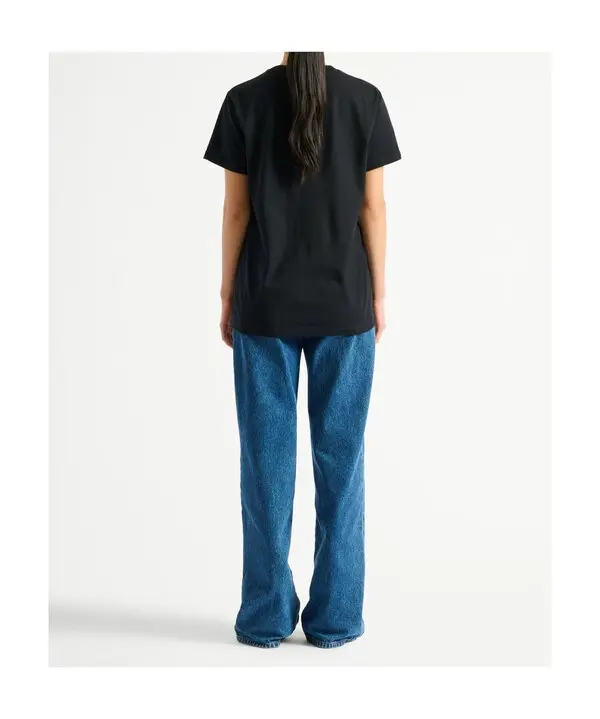 Balmain Embroidered Logo T-shirt - Black