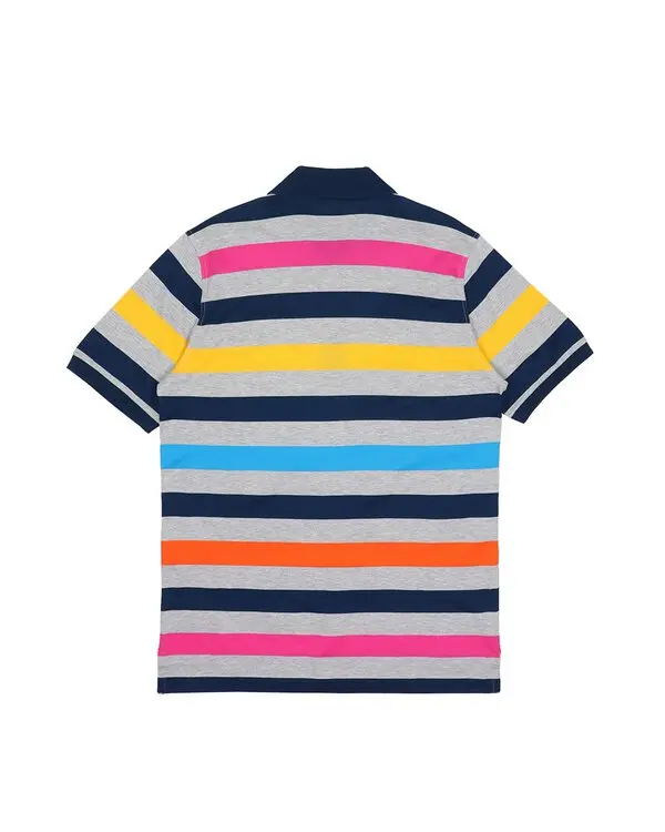 PAUL  SHARK Striped Short-sleeved Polo Shirt