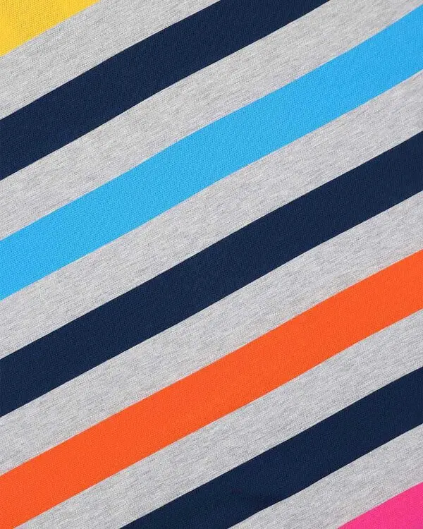 PAUL  SHARK Striped Short-sleeved Polo Shirt