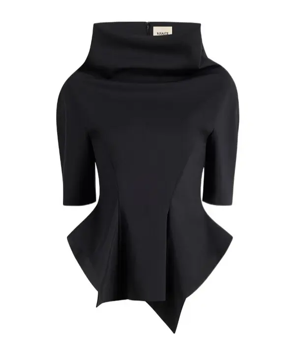Khaite Pippa Peplum Top