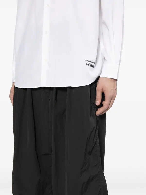 Comme Des Garçons Wide-leg Casual Pants