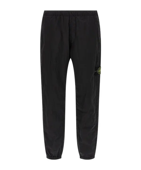 Stone Island Logo-patch Elasticated Waistband Trousers
