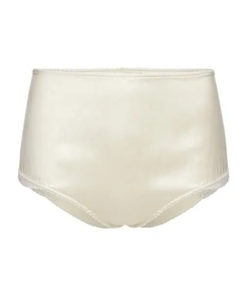 Magda Butrym Lace-trim Panties - Cream