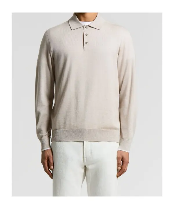 Peserico Crewneck Polo Jumper