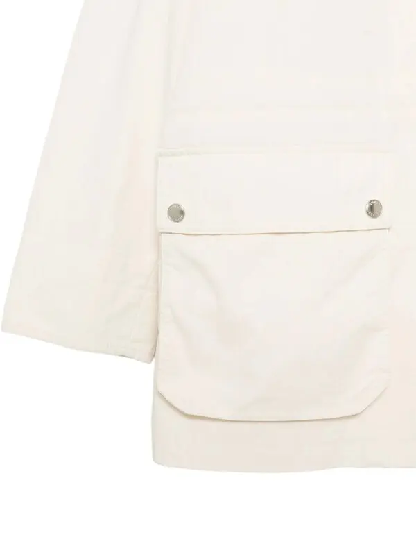 DUNST Collared Long Sleeve Jacket
