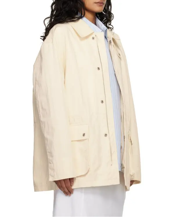 DUNST Collared Long Sleeve Jacket