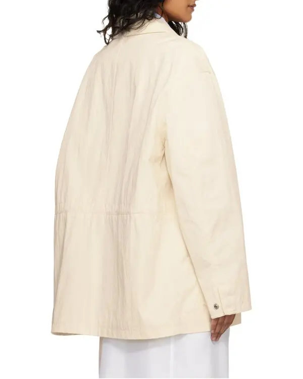 DUNST Collared Long Sleeve Jacket
