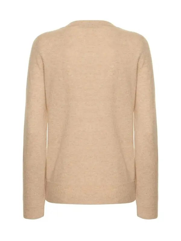 Max Mara Logo Intarsia Crew Neck Jumper