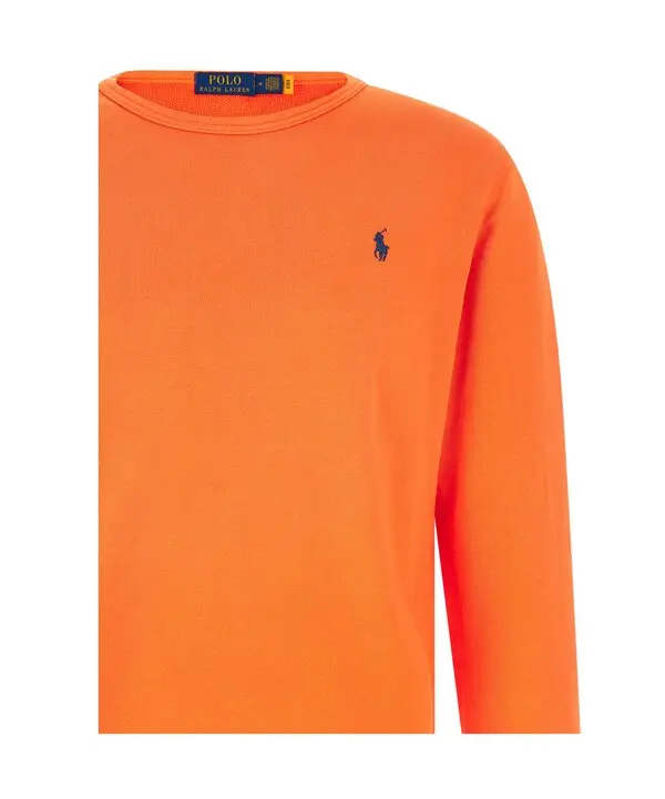 Polo Ralph Lauren Loopback Crewneck Sweatshirt - Orange