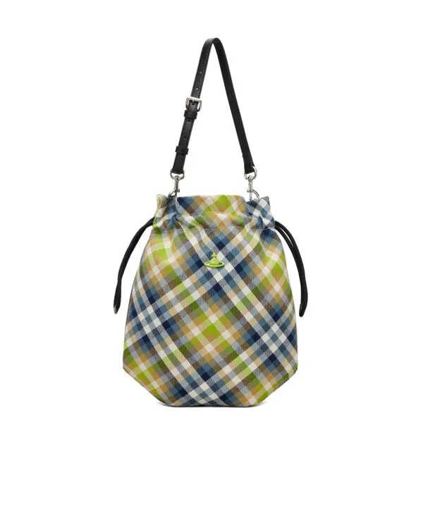 VIVIENNE WESTWOOD Drawstring Shoulder Bag - Multicolor