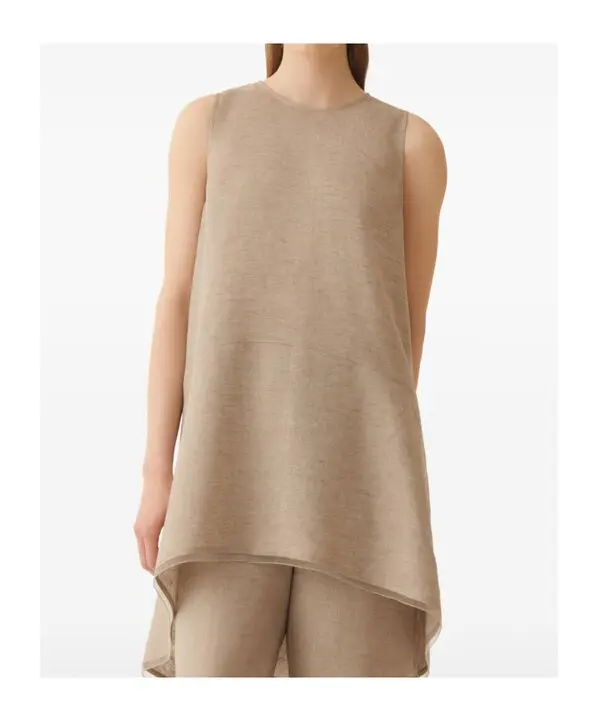 Fabiana Filippi Sleeveless Round Neck Dress