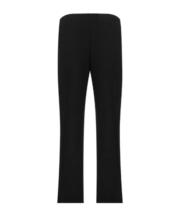 Issey Miyake Homme Plissé Tailored Pleated Pants - Black