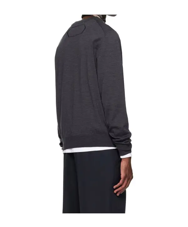 Jacquemus Logo Embroidered Crewneck Knitted Jumper