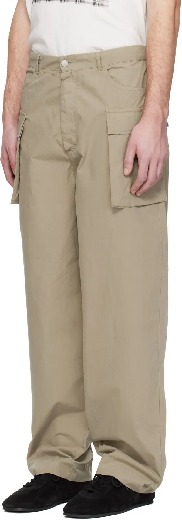 Gimaguas Giaco Cotton Trousers - Beige