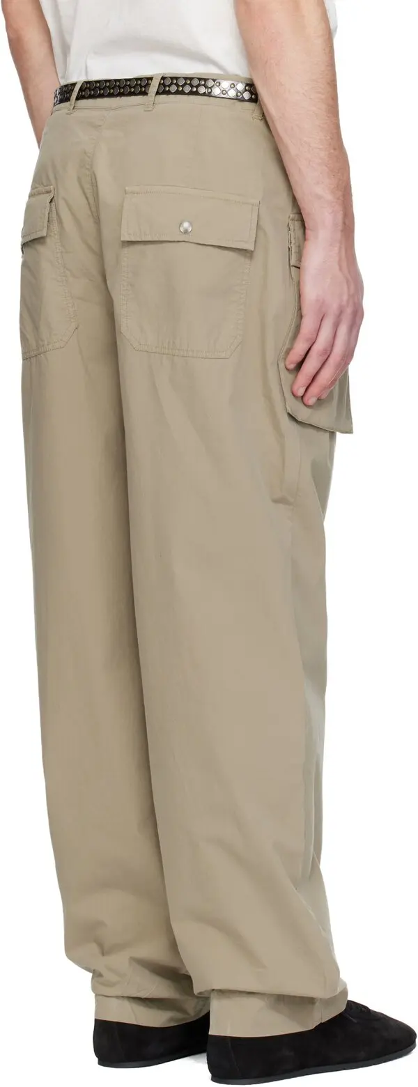 Gimaguas Giaco Cotton Trousers - Beige