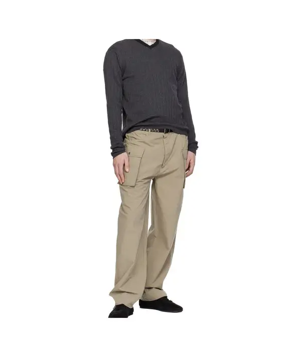 Gimaguas Giaco Cotton Trousers - Beige