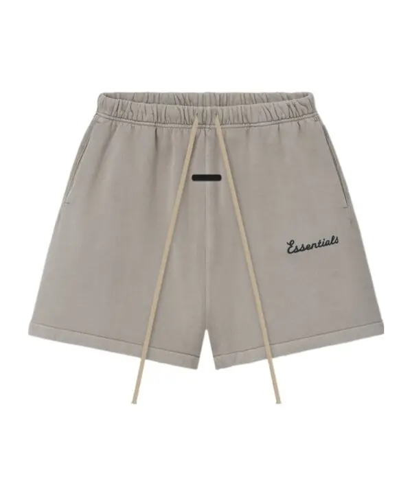 Fear Of God Drawstring Track Shorts - Gray