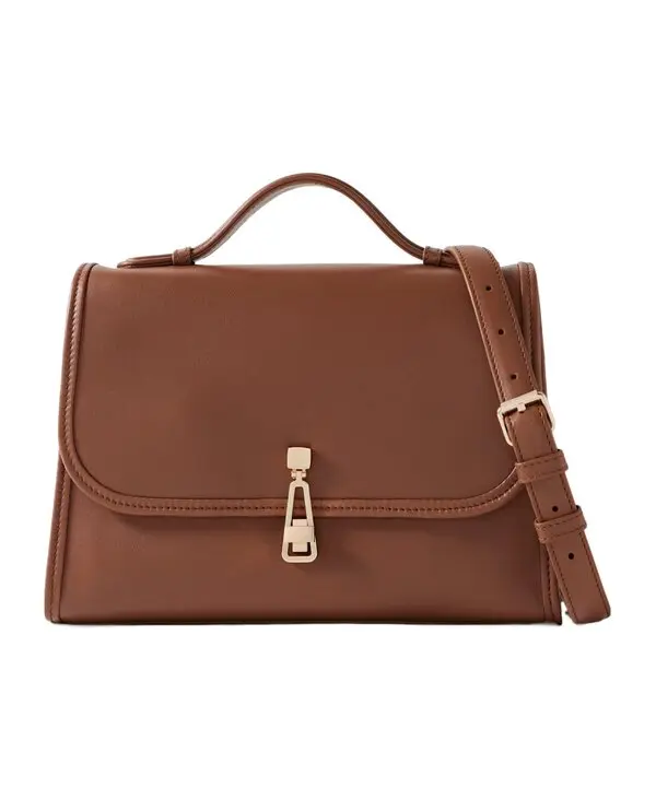 Gabriela Hearst Leonora Medium Leather Tote - Brown