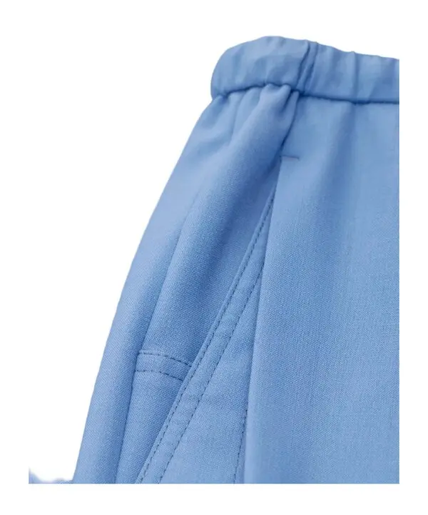 Closed Lace-up Casual Pants