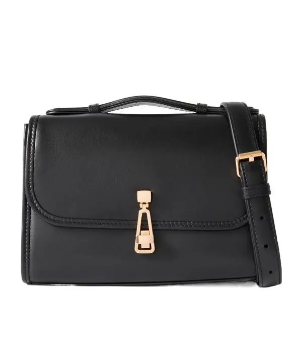 Gabriela Hearst Leonora Small Leather Tote - Black