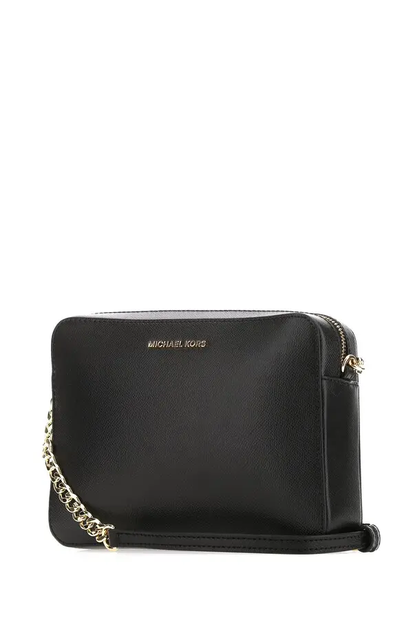 Michael Kors Jet Set Zipped Crossbody Bag - Black