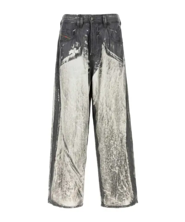 DIESEL® 1997 D-enim Wide-leg Jeans - Gray