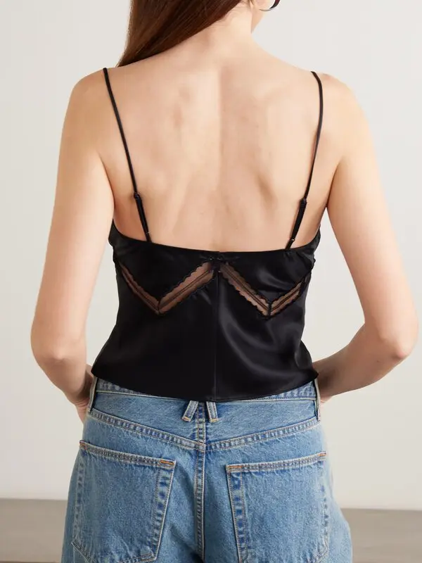 Staud Terra Lace-trimmed Vest