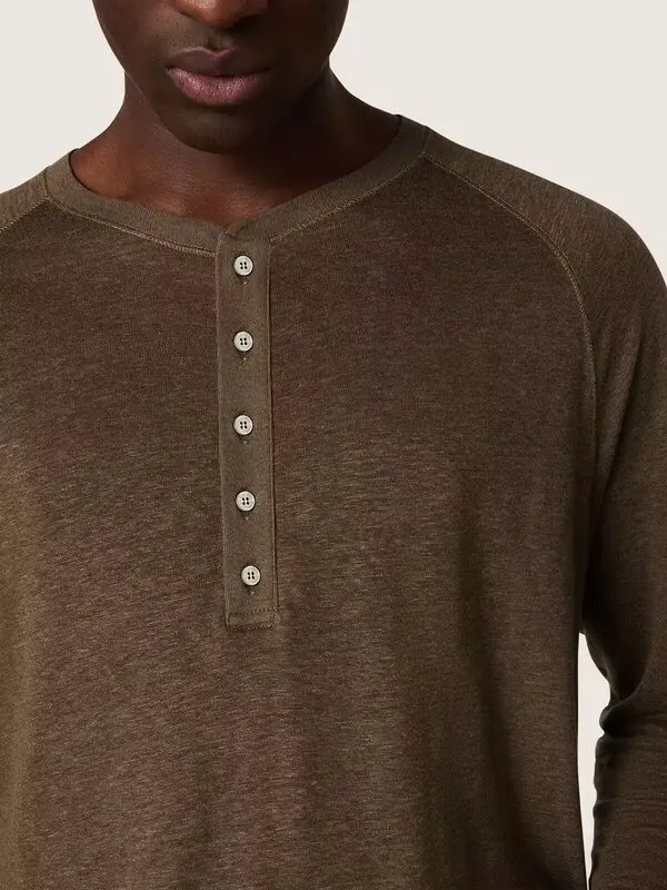 GOLDEN GOOSE Henley Sweater