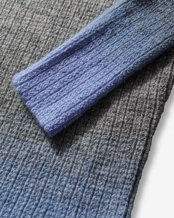 ERL Ribbed Knit Polo Sweater