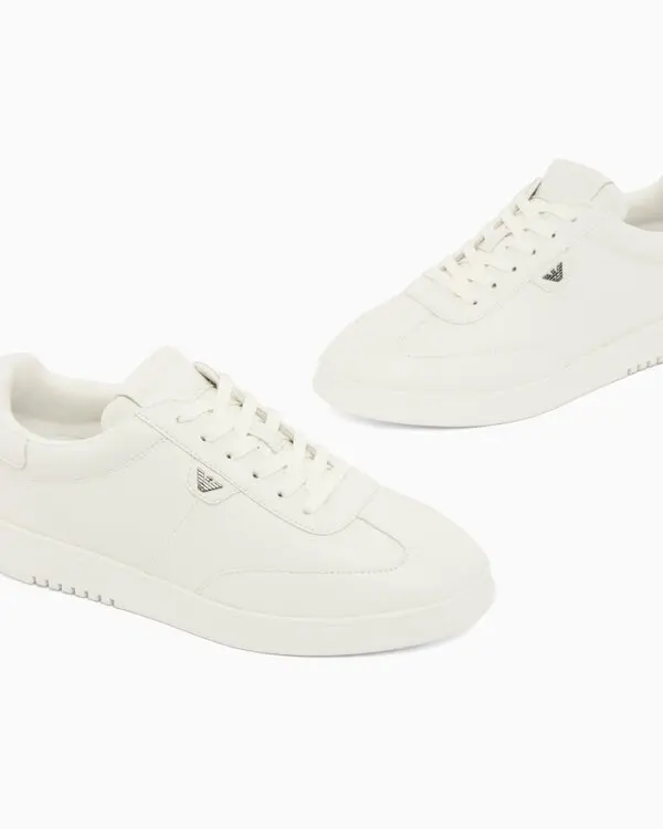 Emporio Armani Panelled Low-top Sneakers