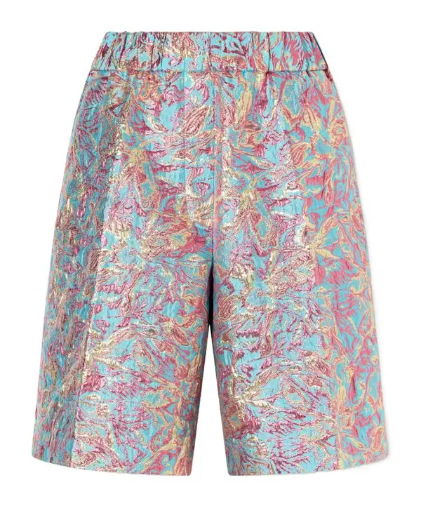Dries Van Noten Jacquard Bermuda Shorts