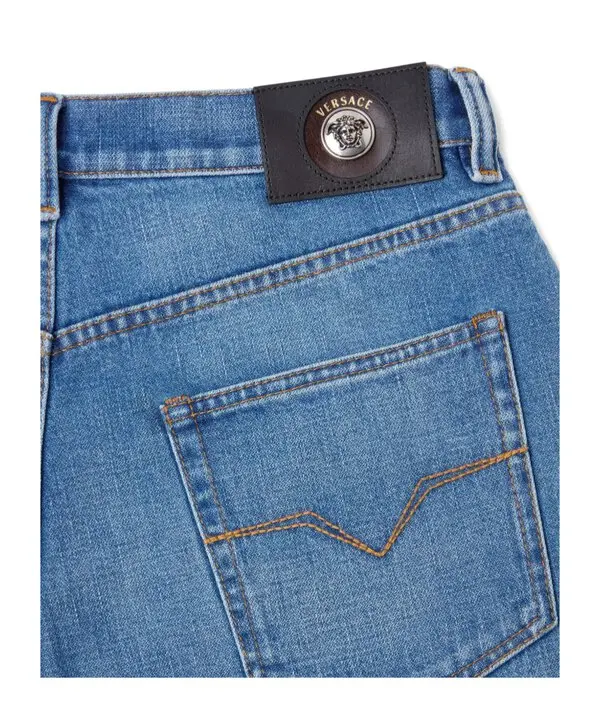 Versace Straight-leg Jeans - Blue
