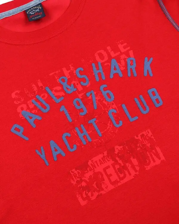 PAUL  SHARK Logo Long-sleeved T-shirt