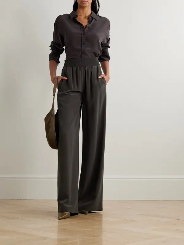 JOSEPH Nour Wide-leg Trousers