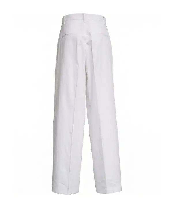 N.21 Pleated Wide-leg Trousers
