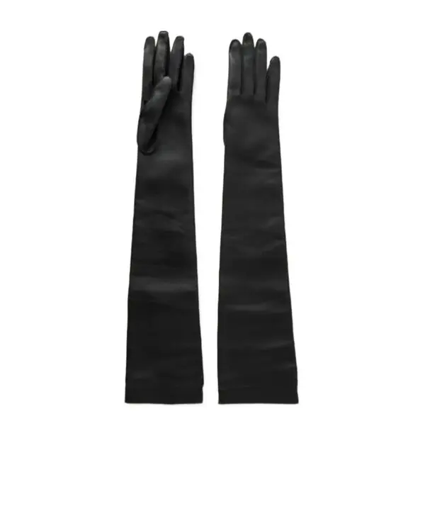 TOM FORD Leather Elbow-length Evening Gloves - Black