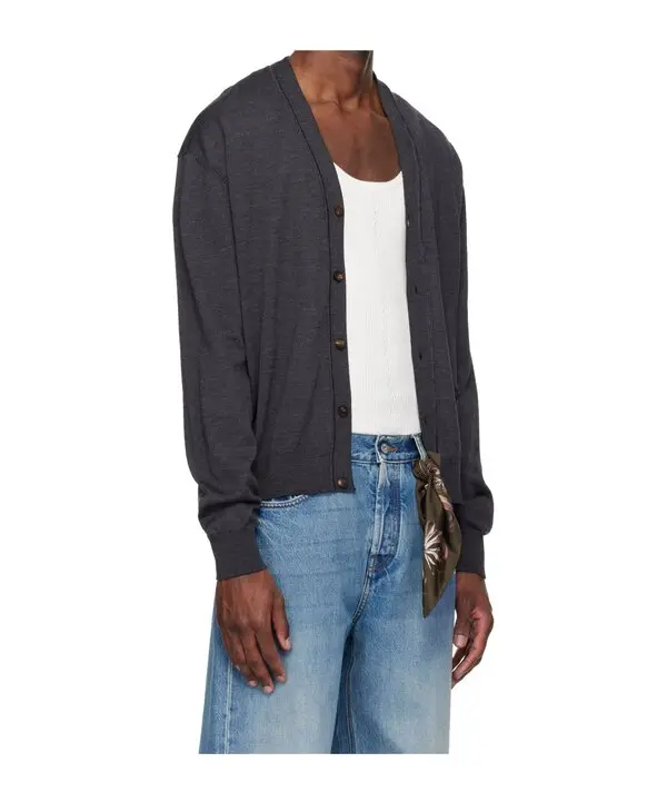 Jacquemus Long Sleeve Knit Cardigan