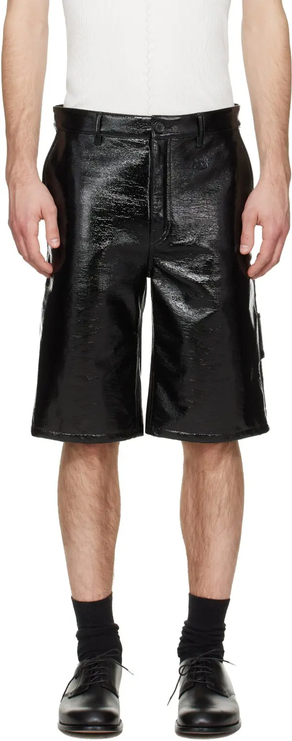 COURREGES Courrèges Hammer Vinyl Shorts
