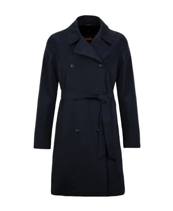 Max Mara Double-breasted Belted Coat