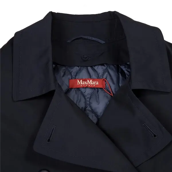 Max Mara Double-breasted Belted Coat