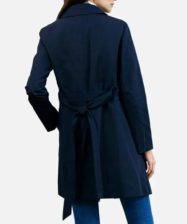 Max Mara Double-breasted Belted Coat